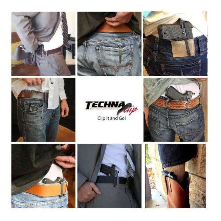 Clip de sujeción TECHNACLIP interior para pistola » Sector 112 Material ...