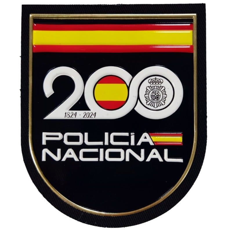 Parche Brazo Emblema CNP 200 Años efecto metalizad » Sector 112 ...