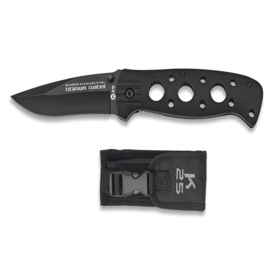 Navaja K25 Táctical Hoja 8,5cm con funda » Sector 112 Material Policial ...