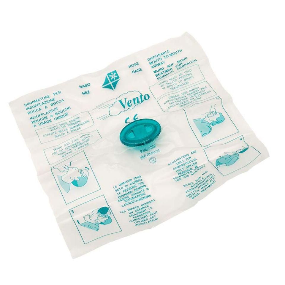 Mascarilla RCP Desechable Unidireccional » Sector 112 Material Policial S.L.